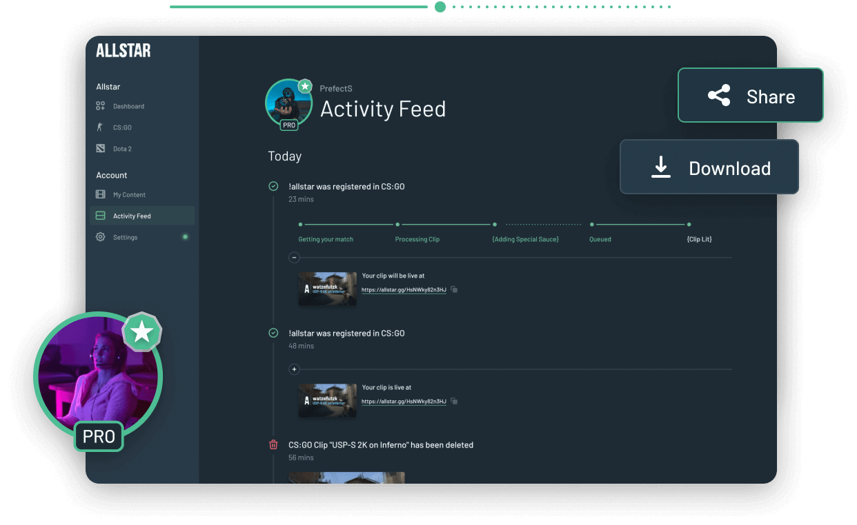Allstar: Play. Share. Star. | Free Cloud-Based Clip Capture, Just Type ...
